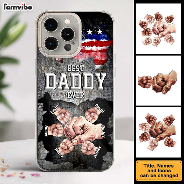 Personalized Gift For Dad Best Dad Ever Phonecase - Famvibe