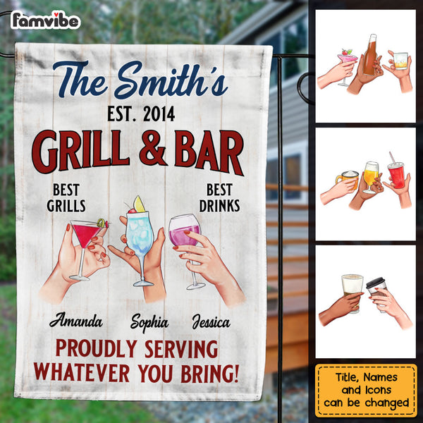 Personalized Proudly Serving Whatever You Bring Flag 34243 - Famvibe