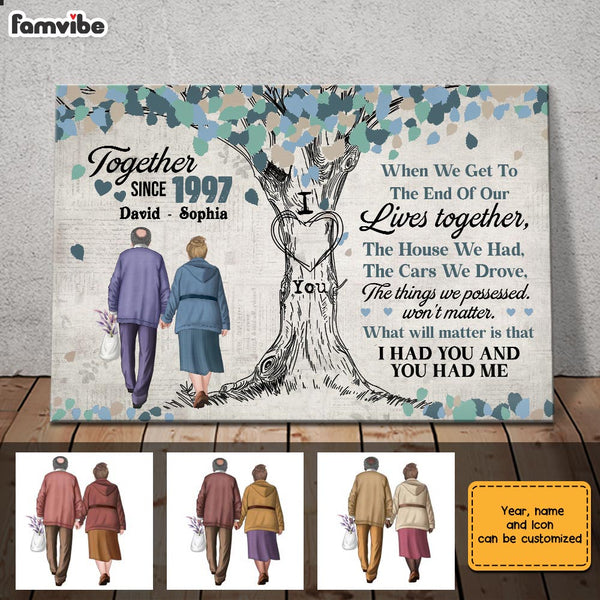 Personalized Couple Together Since Poster JN203 32O28 - Famvibe