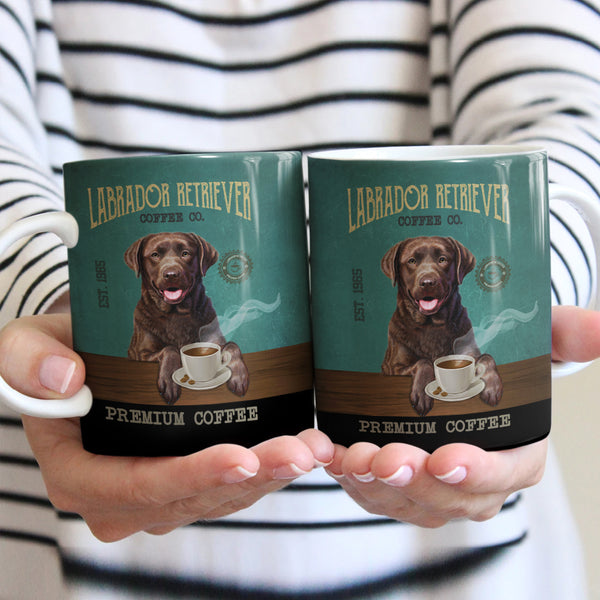 Labrador Retriever Dog Coffee Company Mug MR2302 73O56 - Famvibe