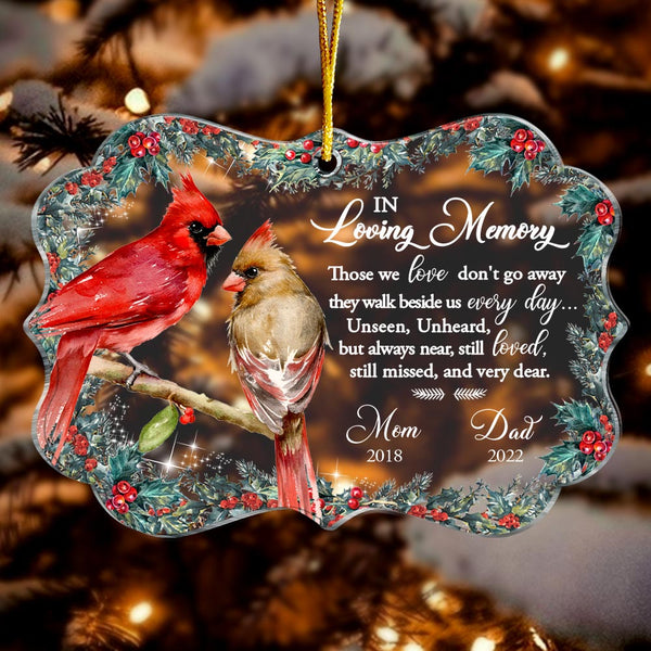 Personalized Memorial Christmas In Loving Memory Christmas Benelux Orn ...
