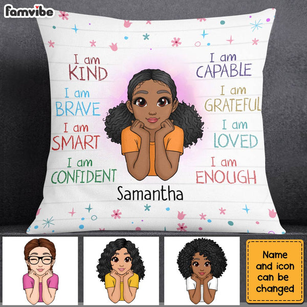Personalized 'I Am Kind' Pillow - Grandma's Heartfelt Gift for Grandda ...