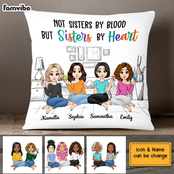 Personalized Gift Friends Forever Pillow 23155 - Famvibe