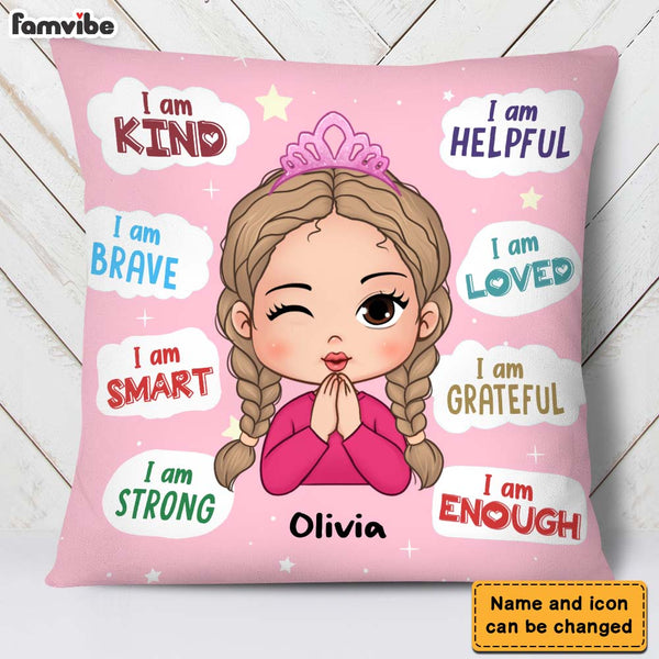 I Am Kind Pillow - Personalized Gift for Grandson to Inspire Kindness ...