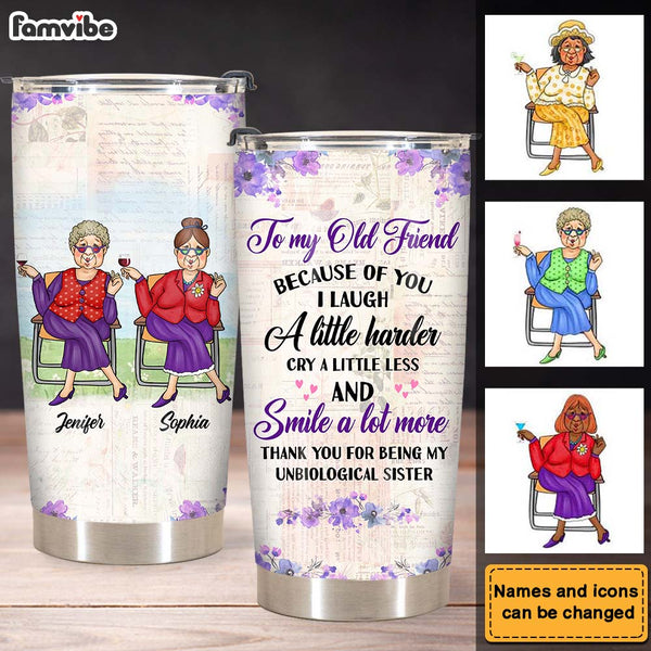 Famvibe Personalized Friends Steel Tumbler - Smile A Lot More Quote ...