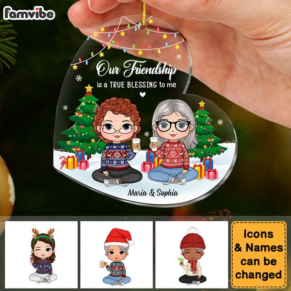 Personalized Gift For Friend Our Friendship Christmas Ornament 29450 ...