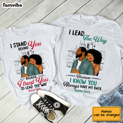 Get Personalized Lead the Way Couple T-Shirt | Perfect Gift for Couples ...