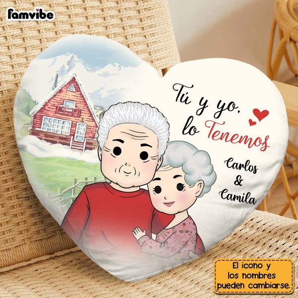 Regalo Personalizado Para Pareja: Almohada 'Tú Y Yo, Lo Tenemos' - Famvibe