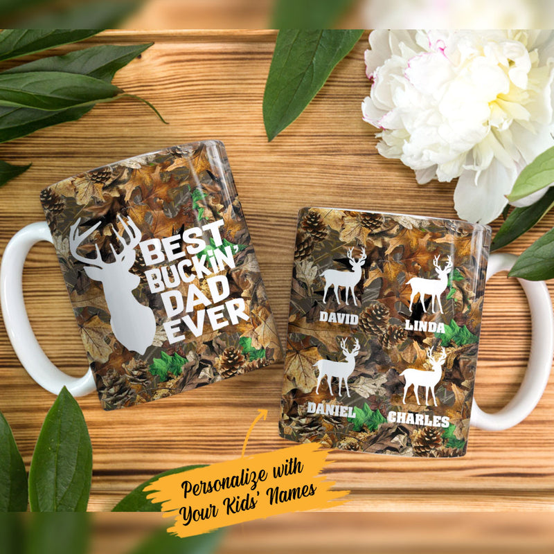 Personalized Dad Hunting Mug AP2001 81O58 - Famvibe