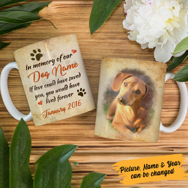 Personalized Dog Memorial In Memory of Our MDF Mug NB111 99O60 - Famvibe